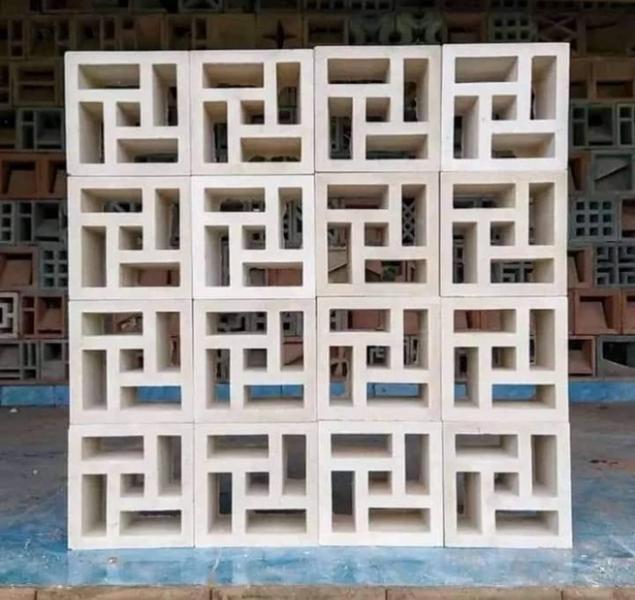 Roster Beton Minimalis Motif kincir kotak – UD Arohman